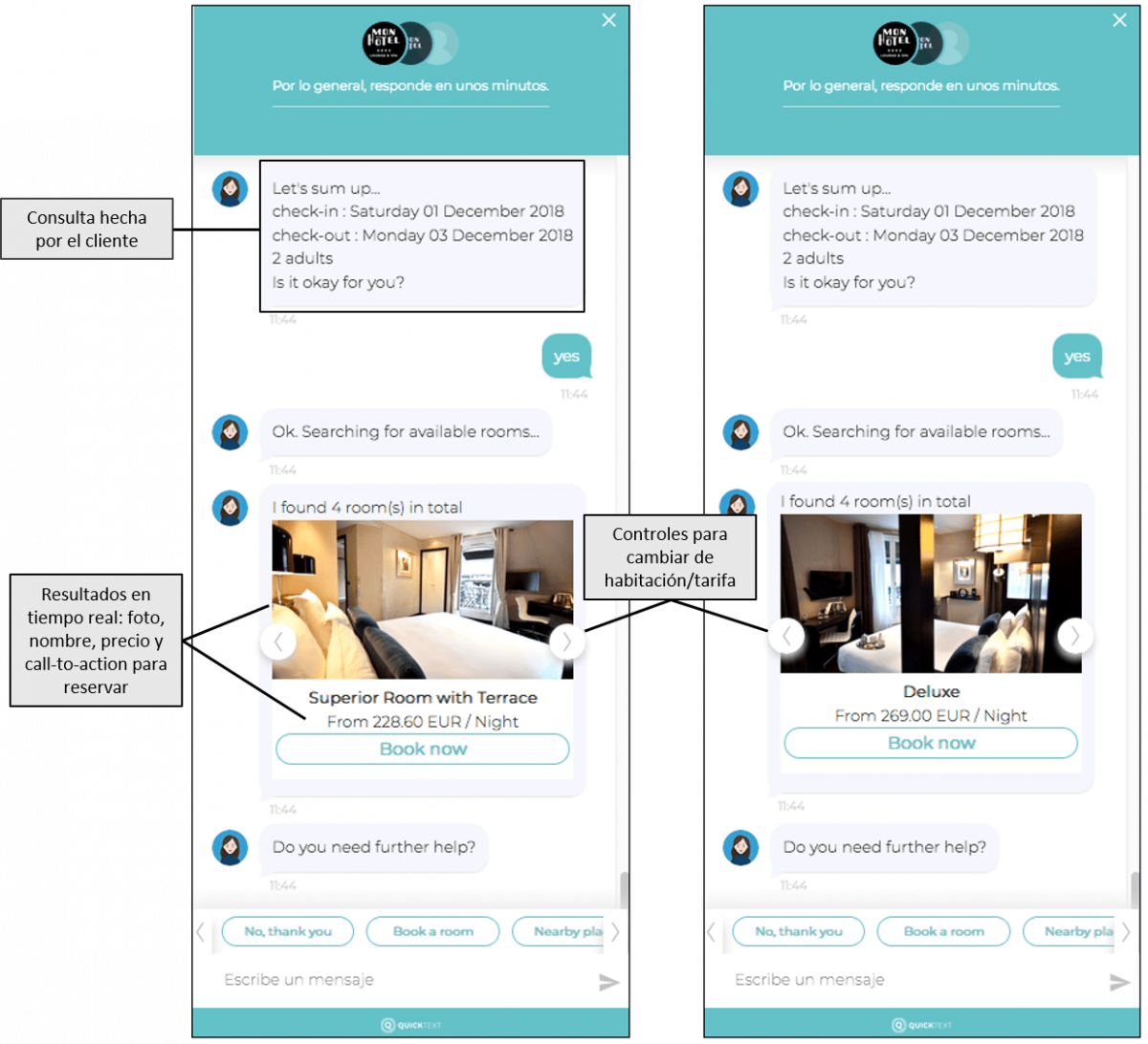 Mirai se integra con Quicktext