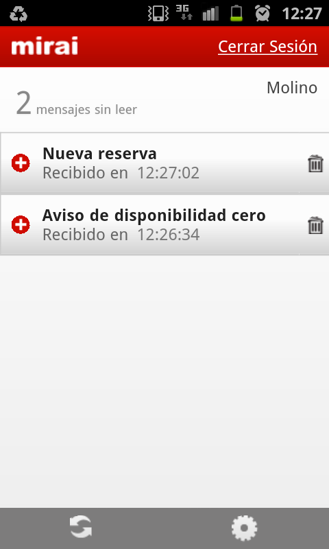 Descárgate la app Mirai Hotelier