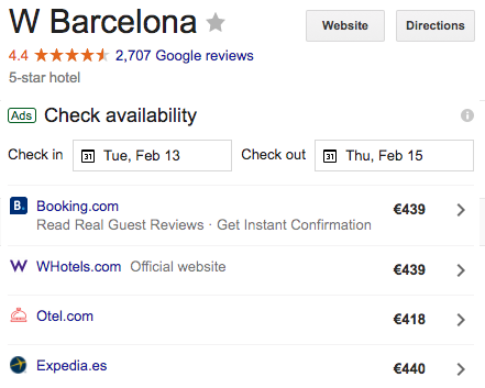 Tarifas Booking Genius publicadas en metas: ¿alguien da más?